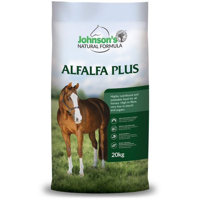 Johnson's Alfalfa Plus 20kg – Mid North Fodder Supplies